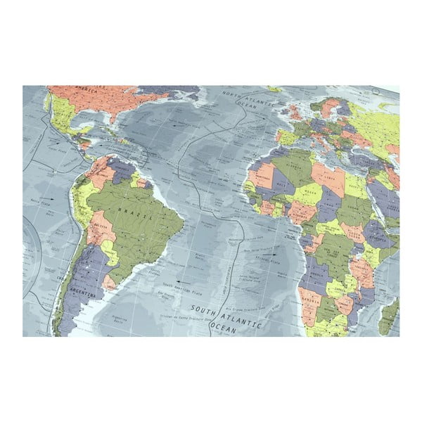 Magnetická mapa světa The Future Mapping Company Classic World Map, 130 ...
